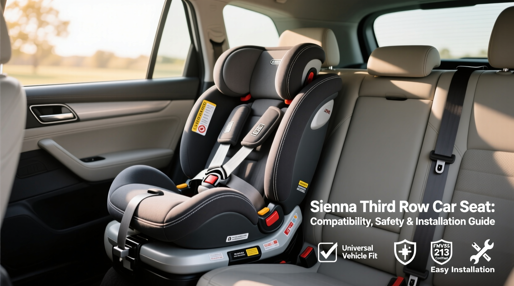 Sienna Third Row Car Seat: Compatibility, Safety & Installation Guide
