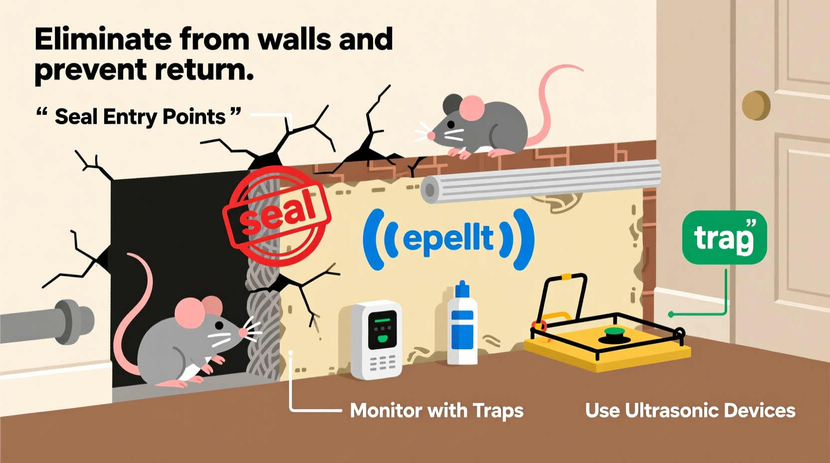 Effective Strategies To Remove Mice In Your Walls And Prevent Their Return