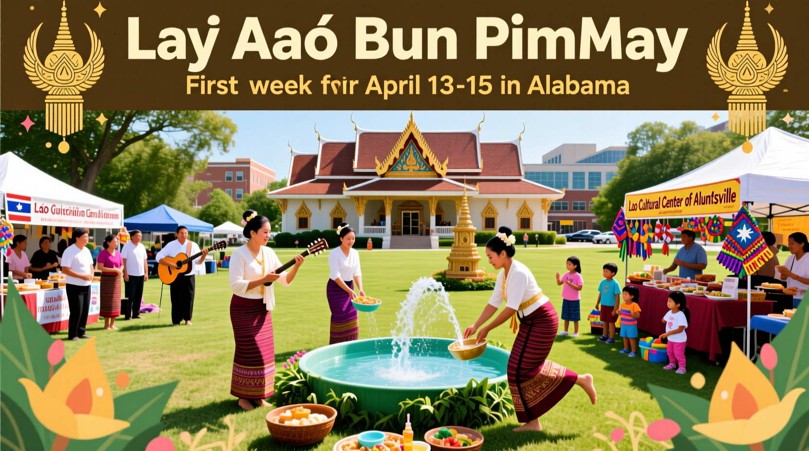 When Is Lao New Year Celebrated in Alabama?
