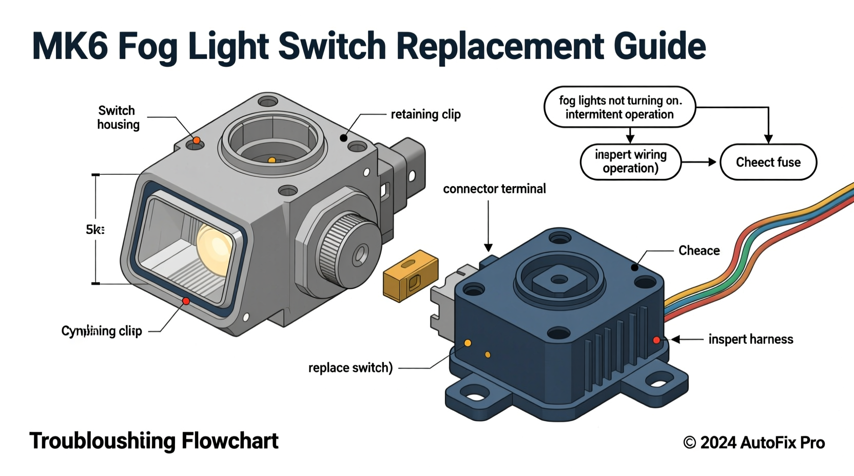 MK6 Fog Light Switch Fix: Replacement Guide & Troubleshooting