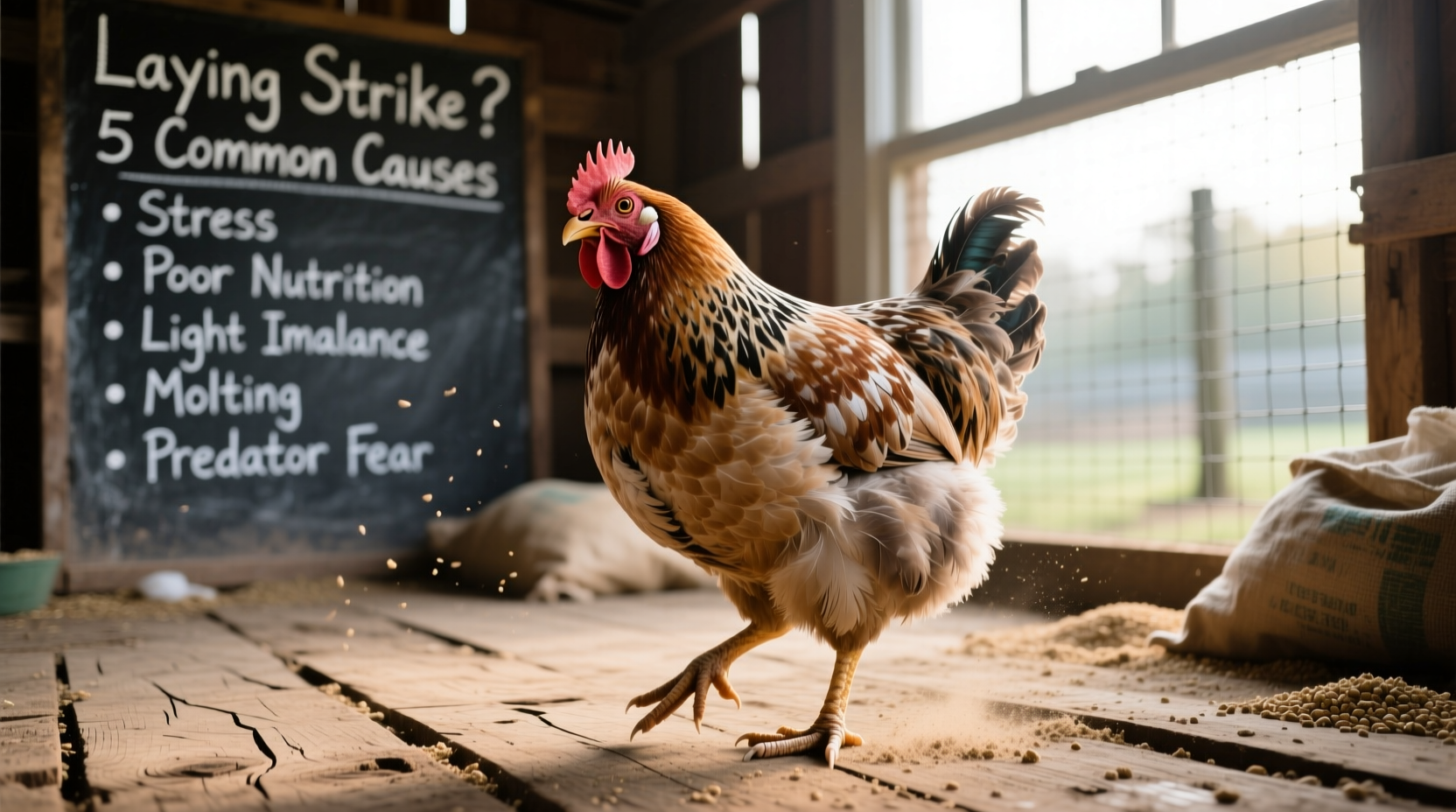 Chicken Laying Strike Reasons Why Your Hens Arent Laying