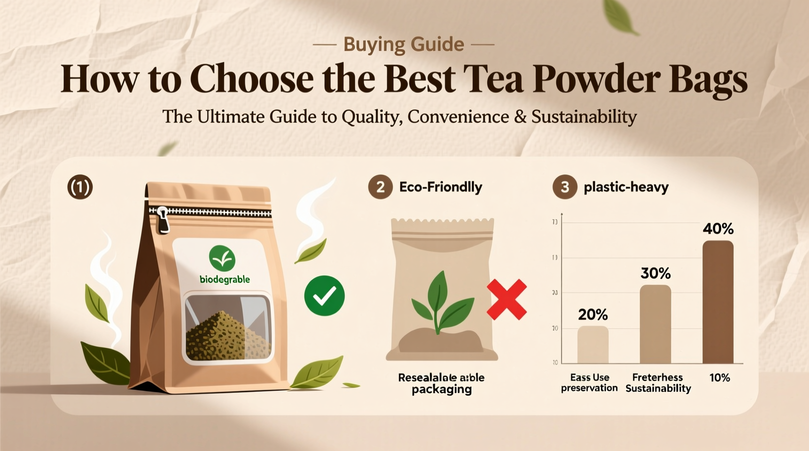 How to Choose the Best Tea Powder Bags: A Complete Buying Guide
