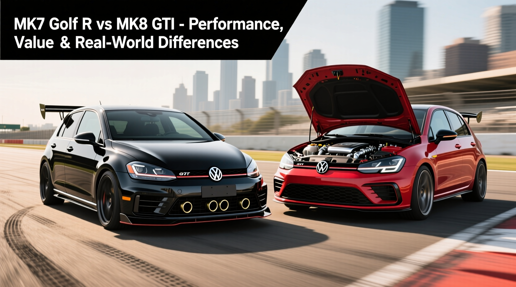MK7 Golf R vs MK8 GTI: Performance, Value & Real-World Differences