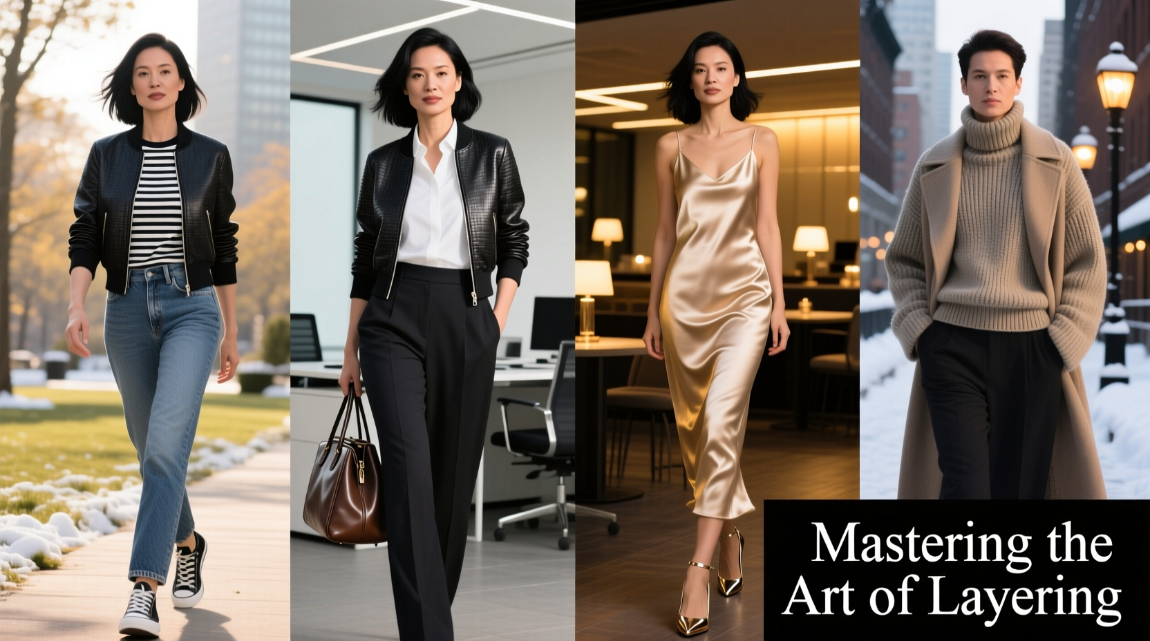 Mastering The Art Of Layering How To Style A Short Long Sleeve Jacket ...