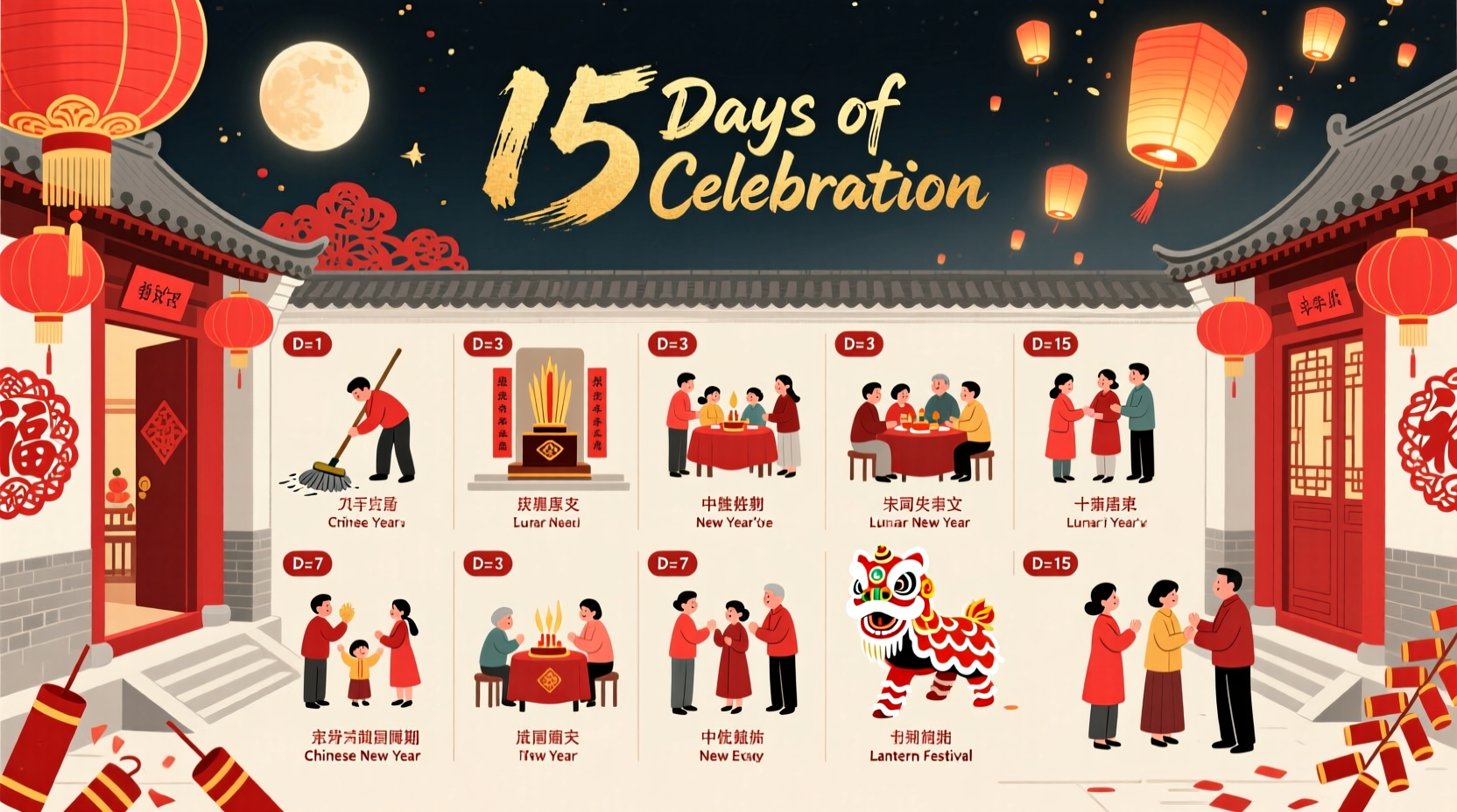 How Long Is Chinese New Year Celebrated?