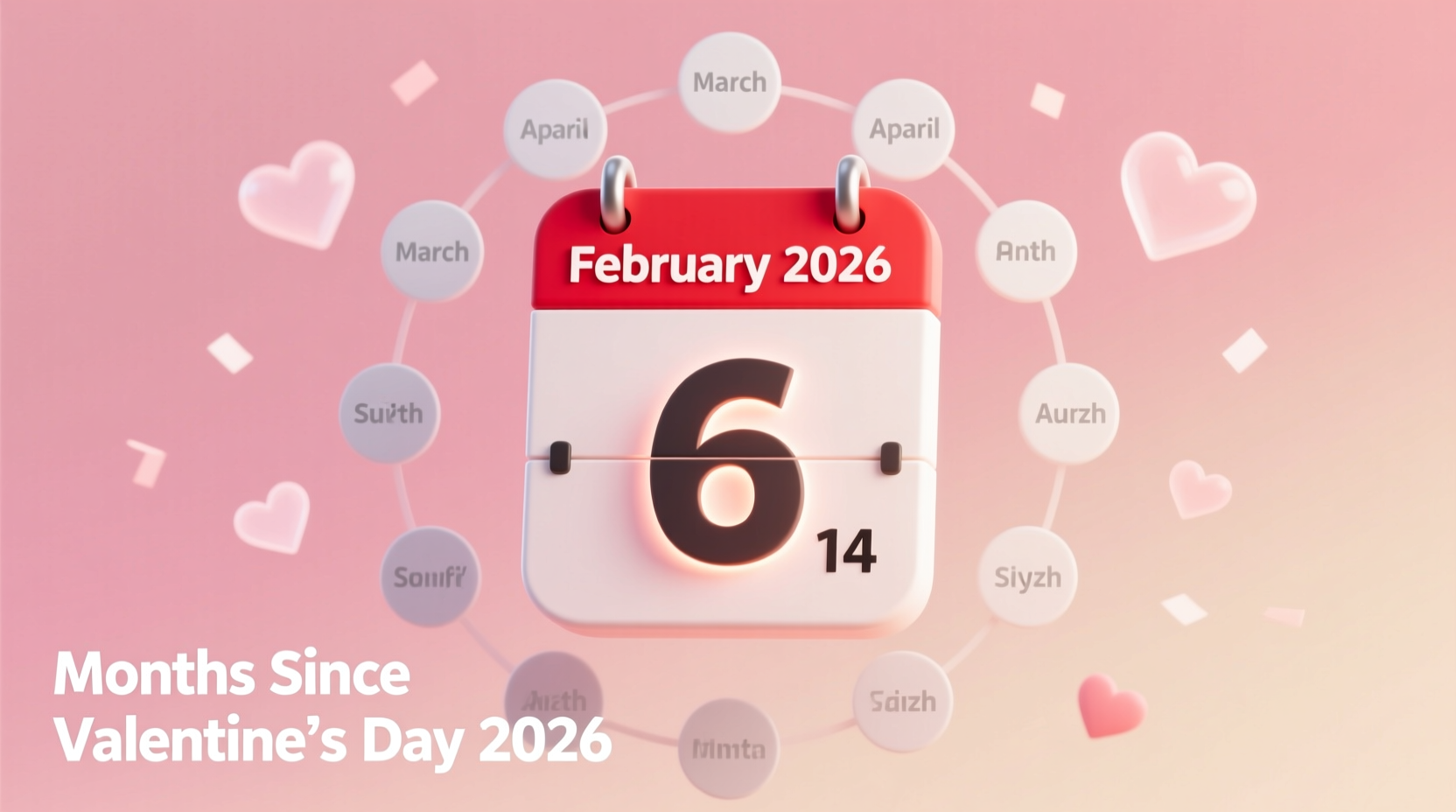 How Many Months Since Valentine's Day 2026?