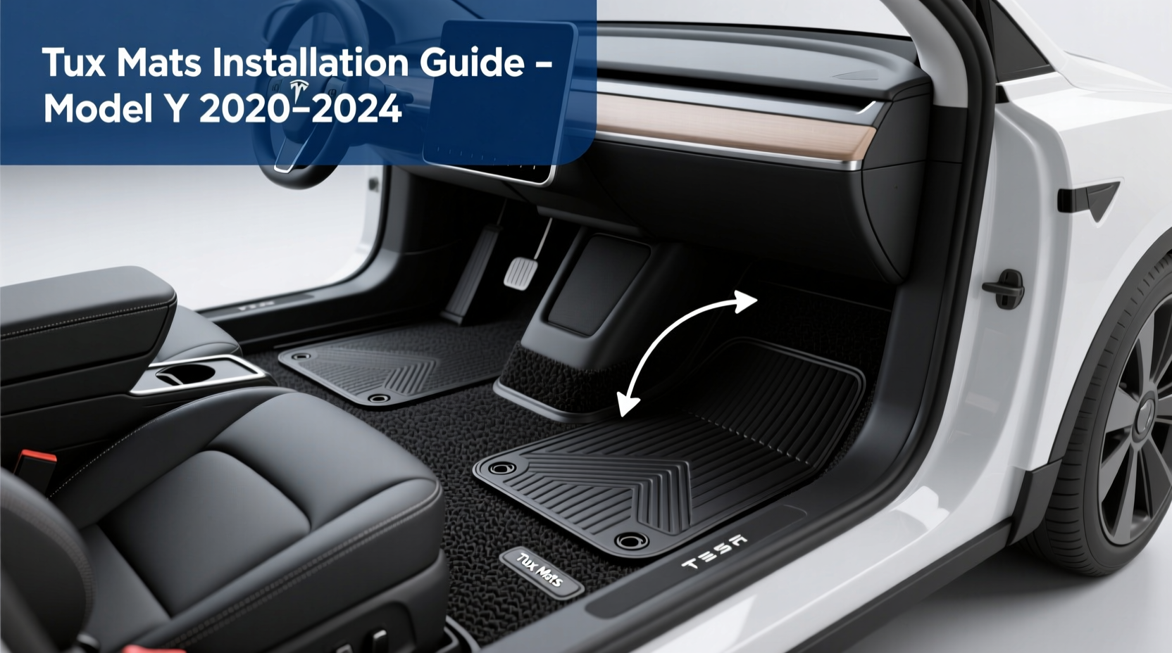 How to Install Tux Mats on Tesla Model Y (2020–2024)