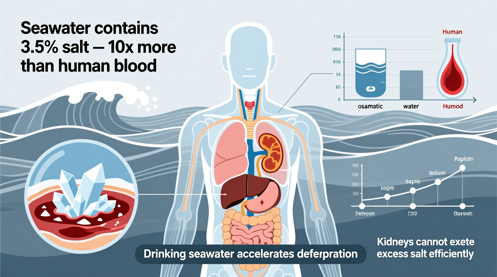 Why You Cant Drink Sea Water Health Risks And Explanations