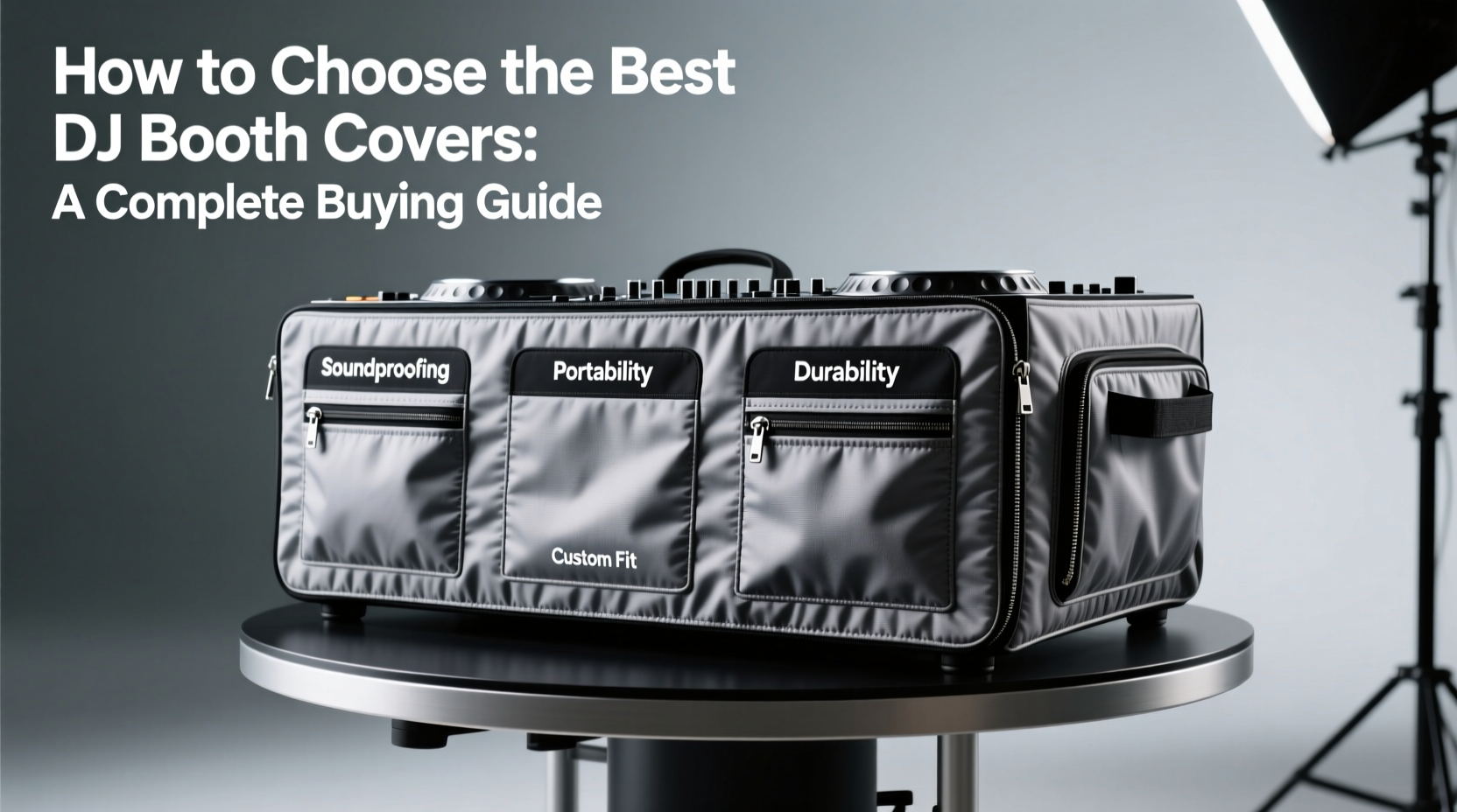 How to Choose the Best DJ Booth Covers: A Complete Buying Guide