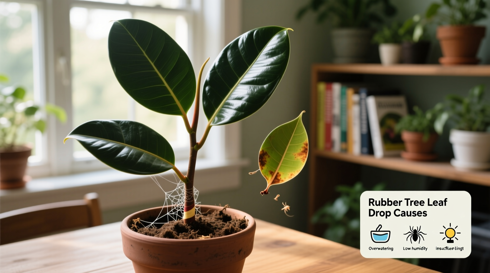 Why Is My Rubber Tree Plant Dropping Leaves?