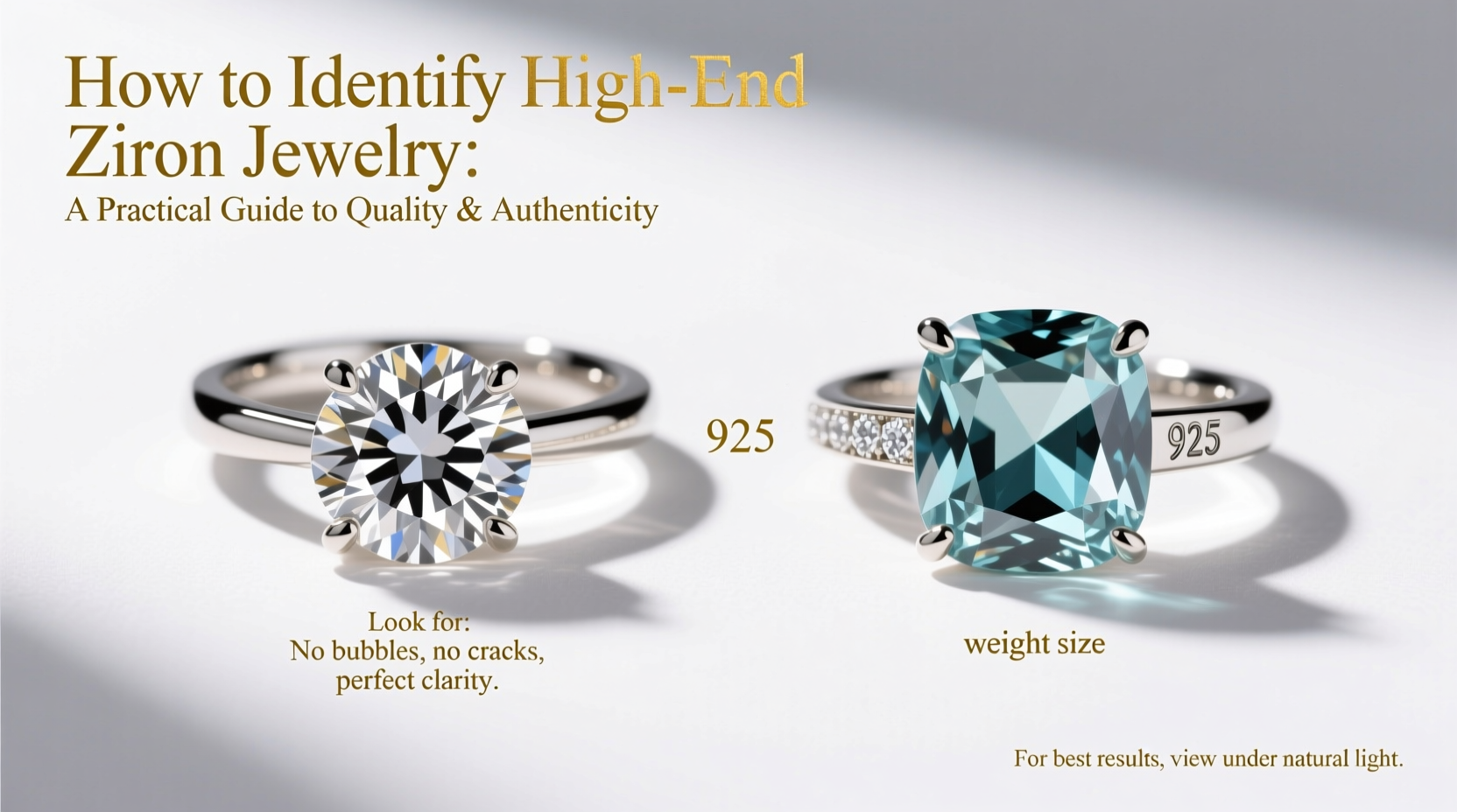How To Identify High End Zircon Jewelry A Practical Guide To Quality ...