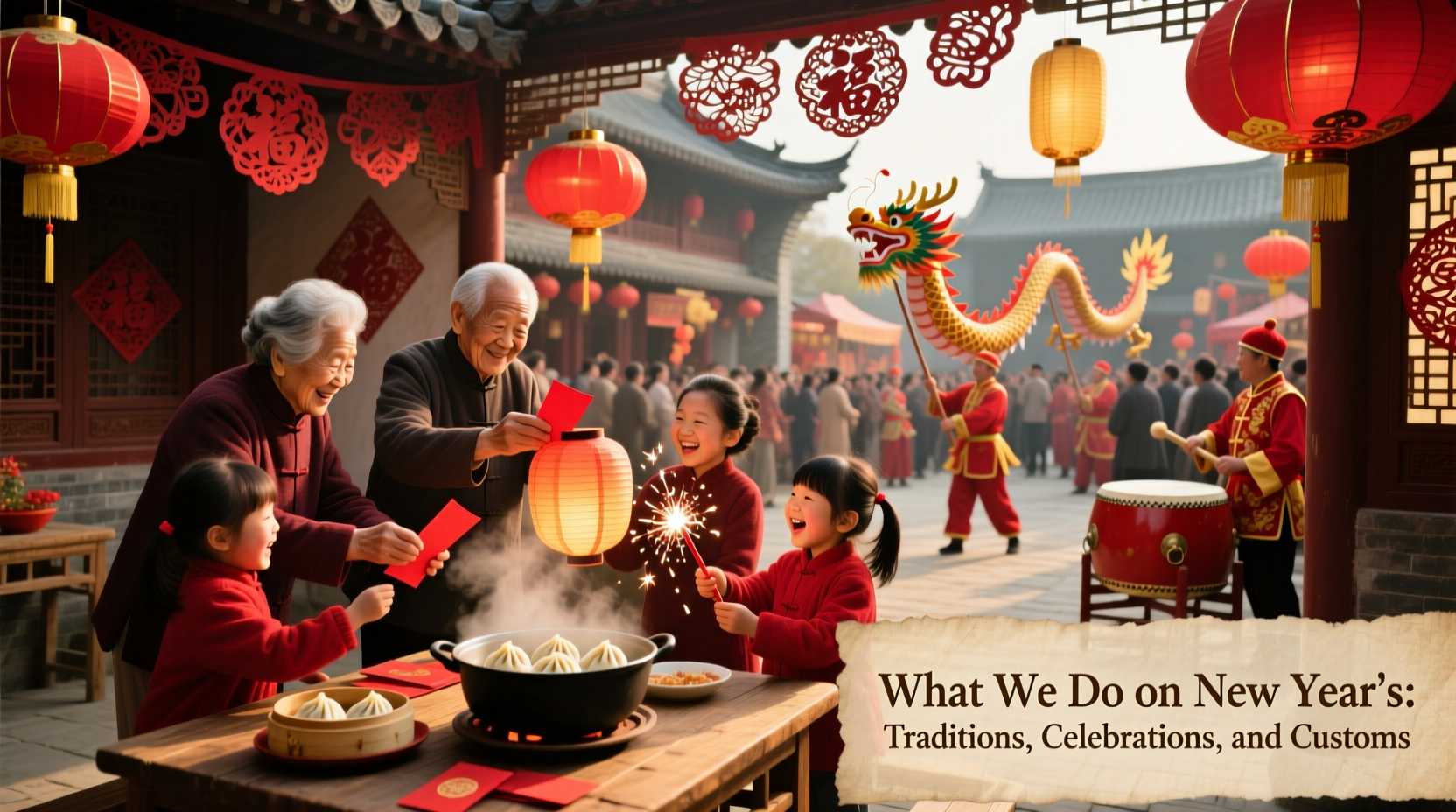 What We Do on New Year's: Traditions, Celebrations, and Customs