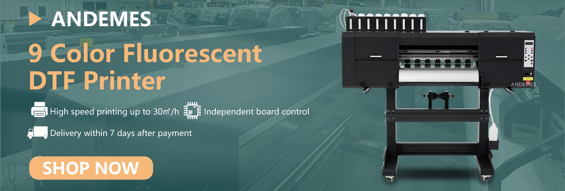 Guangzhou Andemes Technology Co., Ltd. - DTF priner, powder shaking machines