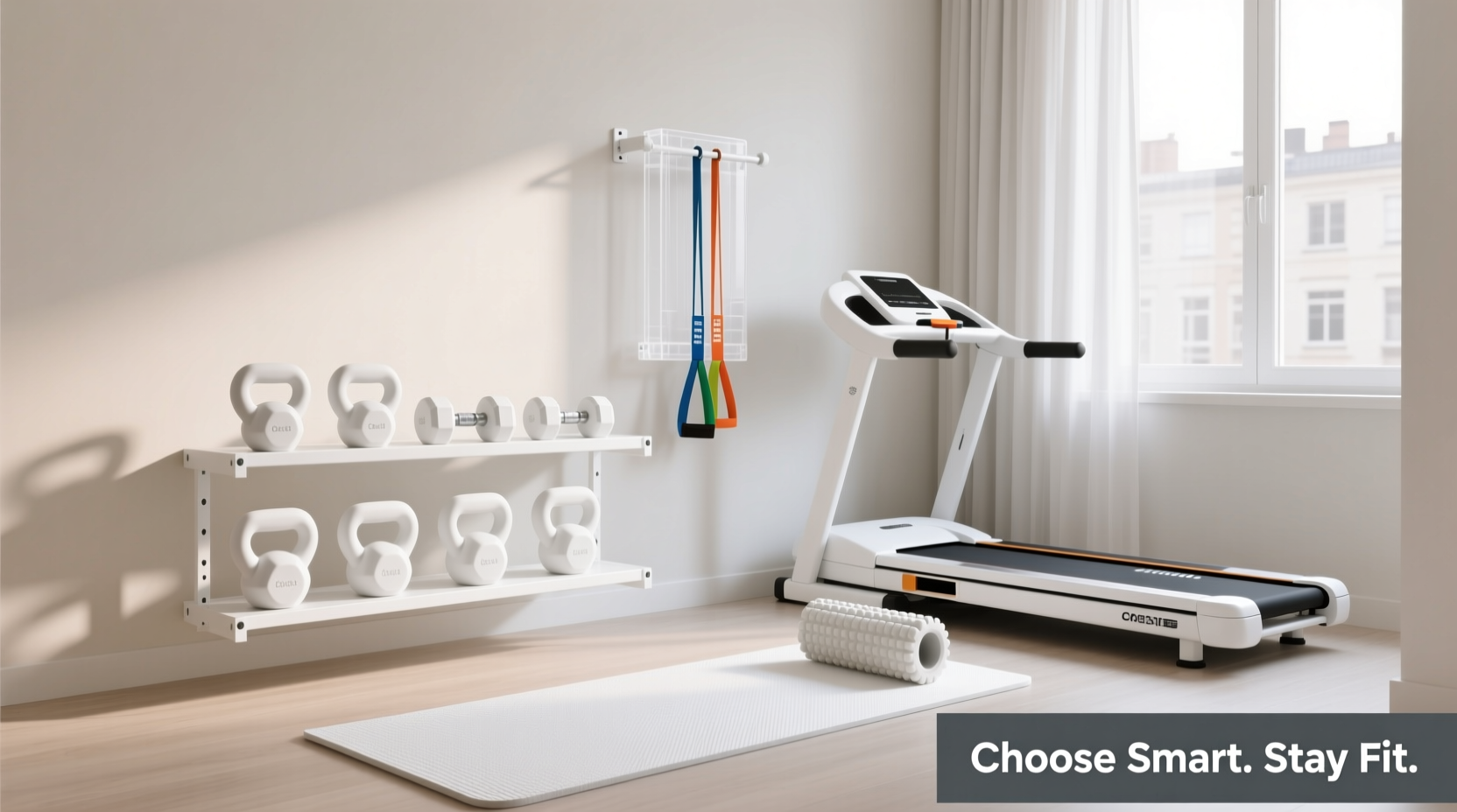 How to Choose the Best White Home Gym Equipment for Your Space