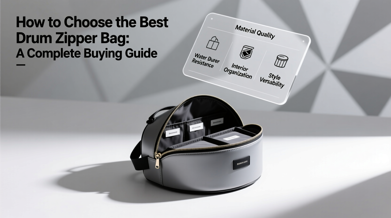 How to Choose the Best Drum Zipper Bag: A Complete Buying Guide