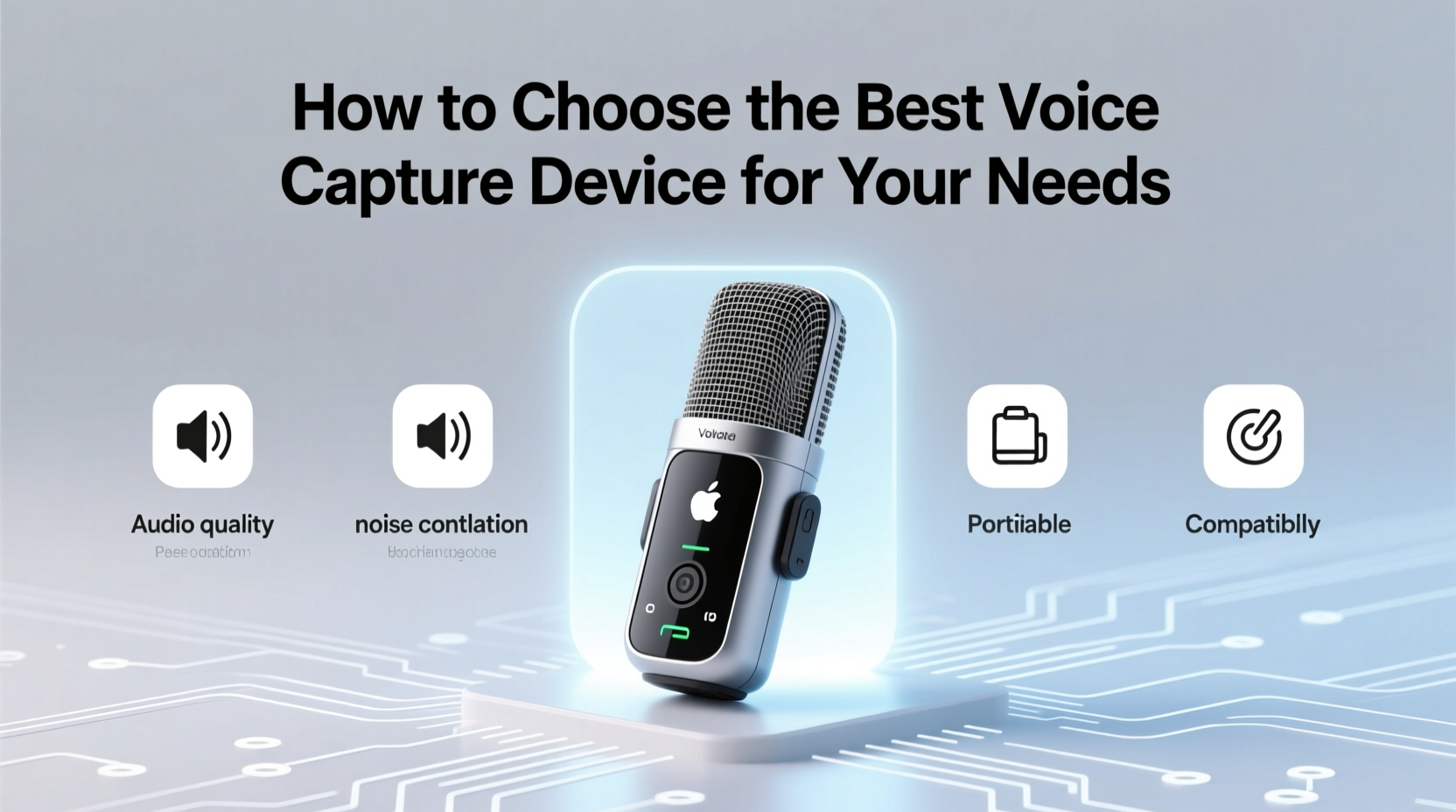 How to Choose the Best Voice Capture Device for Your Needs