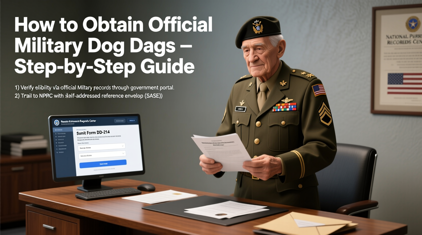 How To Easily Obtain Official Copies Of Military Dog Tags A Step By ...