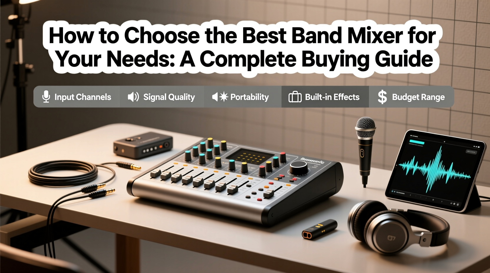 How to Choose the Best Band Mixer for Your Needs: A Complete Buying Guide