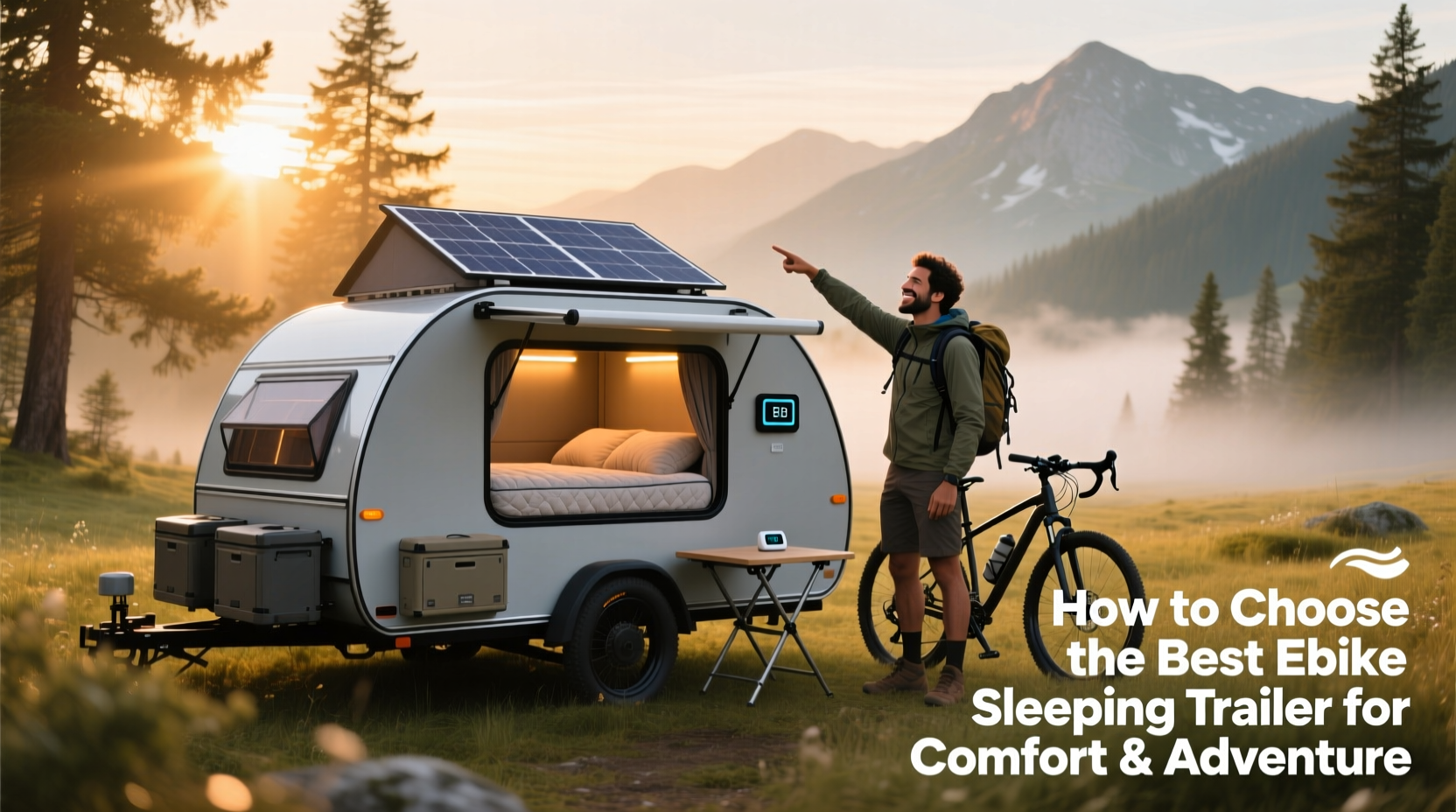 How to Choose the Best Ebike Sleeping Trailer for Comfort & Adventure