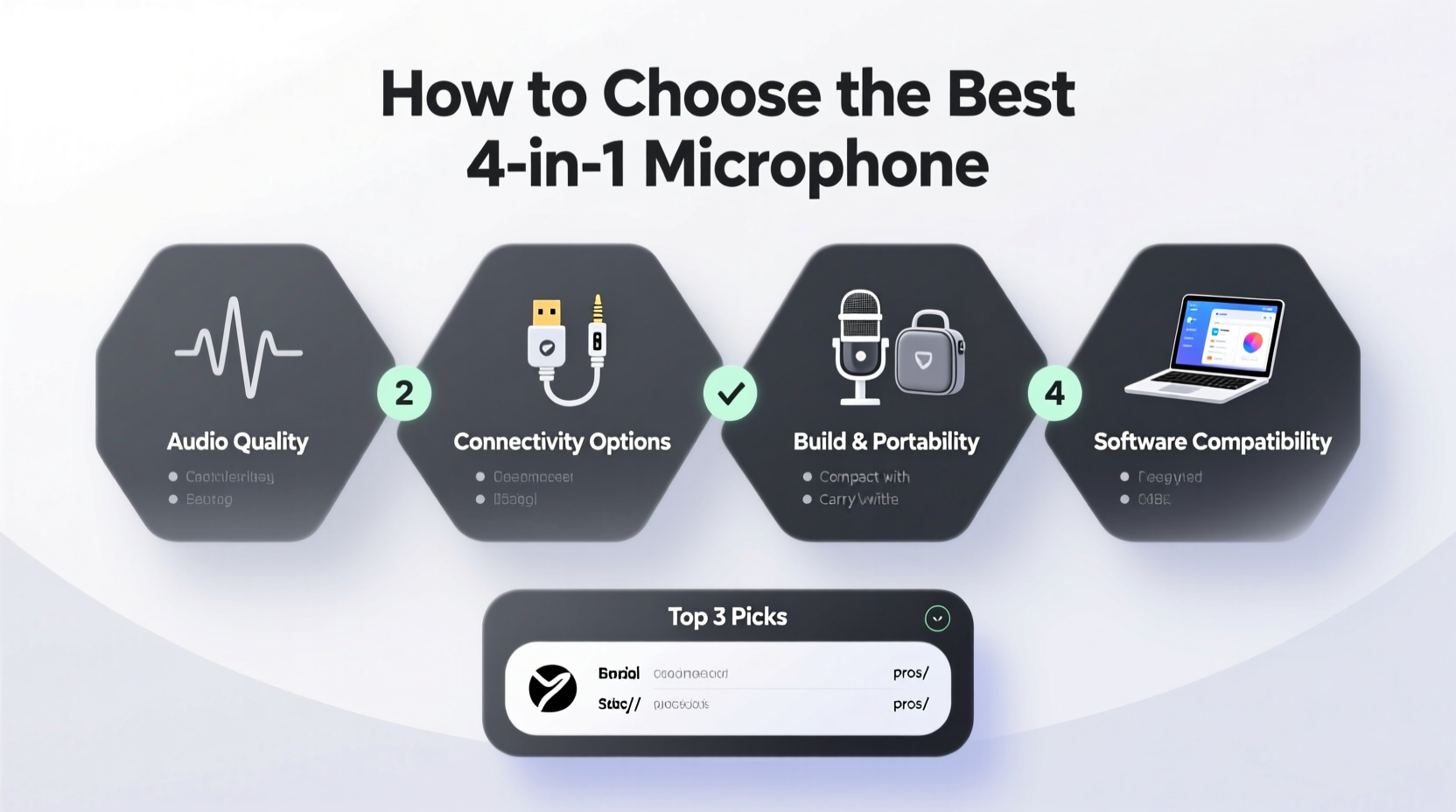 How to Choose the Best 4 in 1 Microphone: A Complete Buying Guide