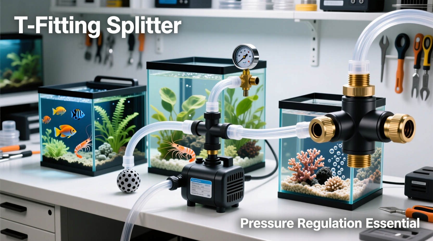 Effective Methods To Split An Aquarium Air Pump For Multiple Tanks And ...