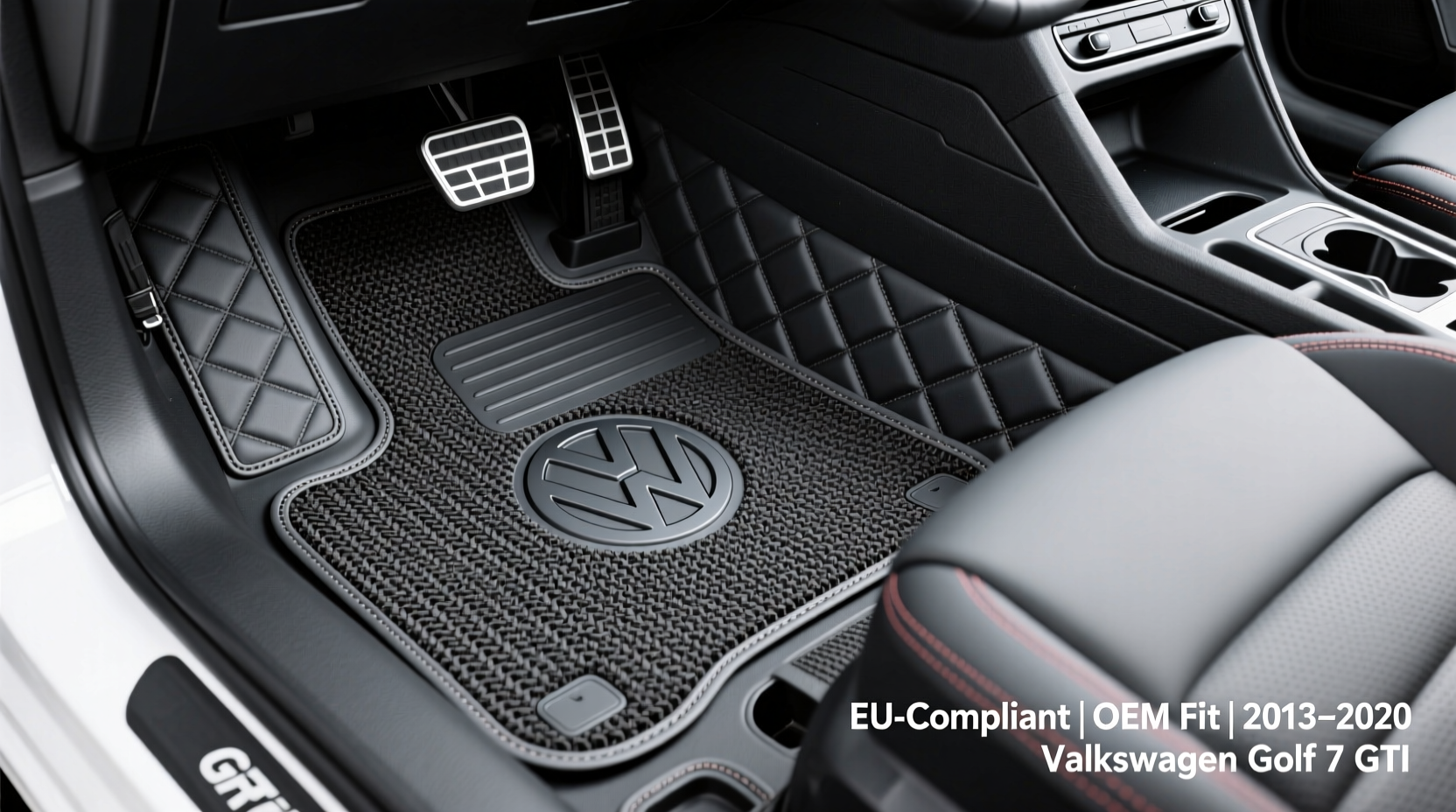 EU-Compliant Floor Mats for Volkswagen Golf 7 GTI (2013–2020)