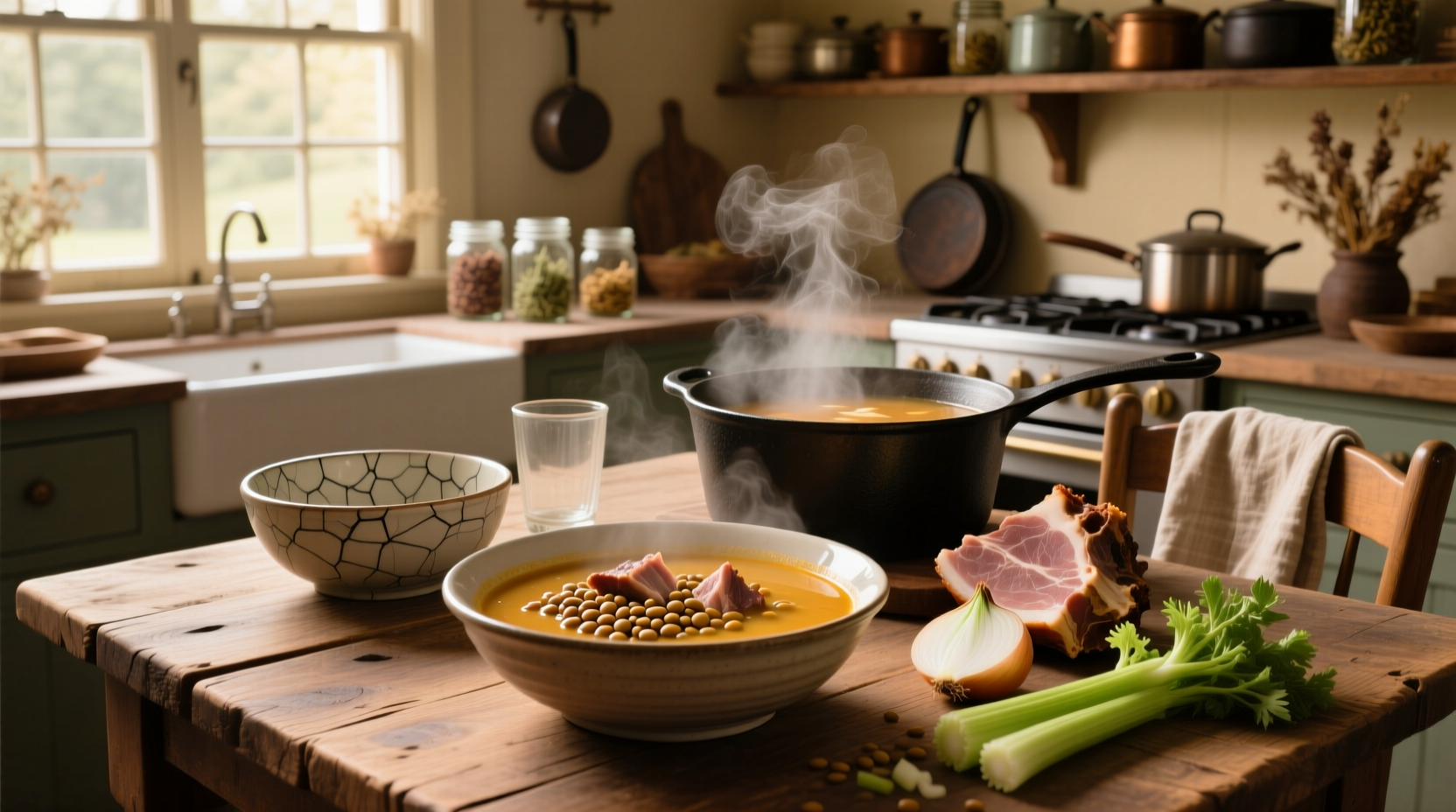 How to Make Lentil Soup with Ham Bone: A Complete Guide