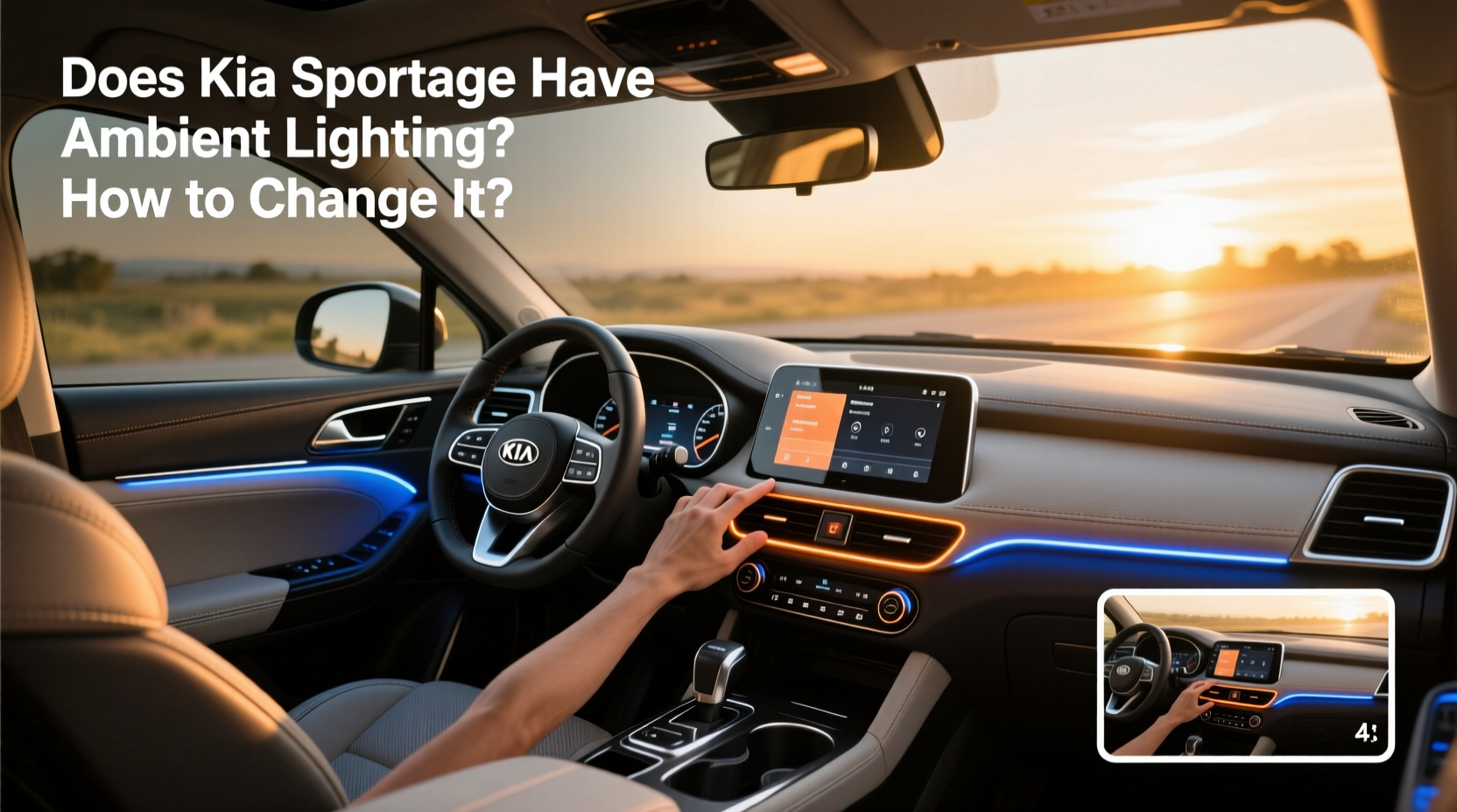 Terrific Kia Sportage Ambient Lighting Gallery