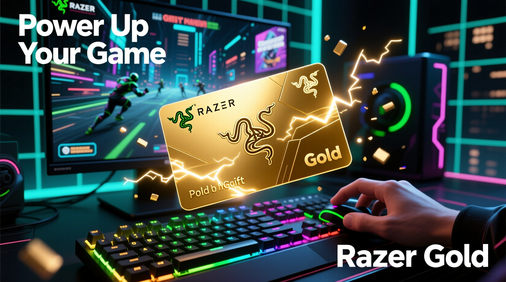 Razer Gold Gift Card Power Up The Game With Egifts