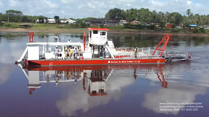 Self Unloading Sand Carrier Dredger Sand Barge - SINOLINKING