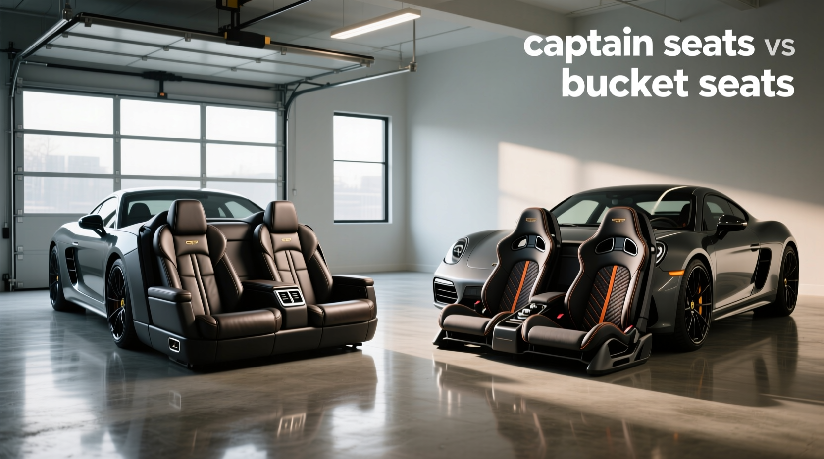 What's the Difference Between Captain Seats and Bucket Seats?