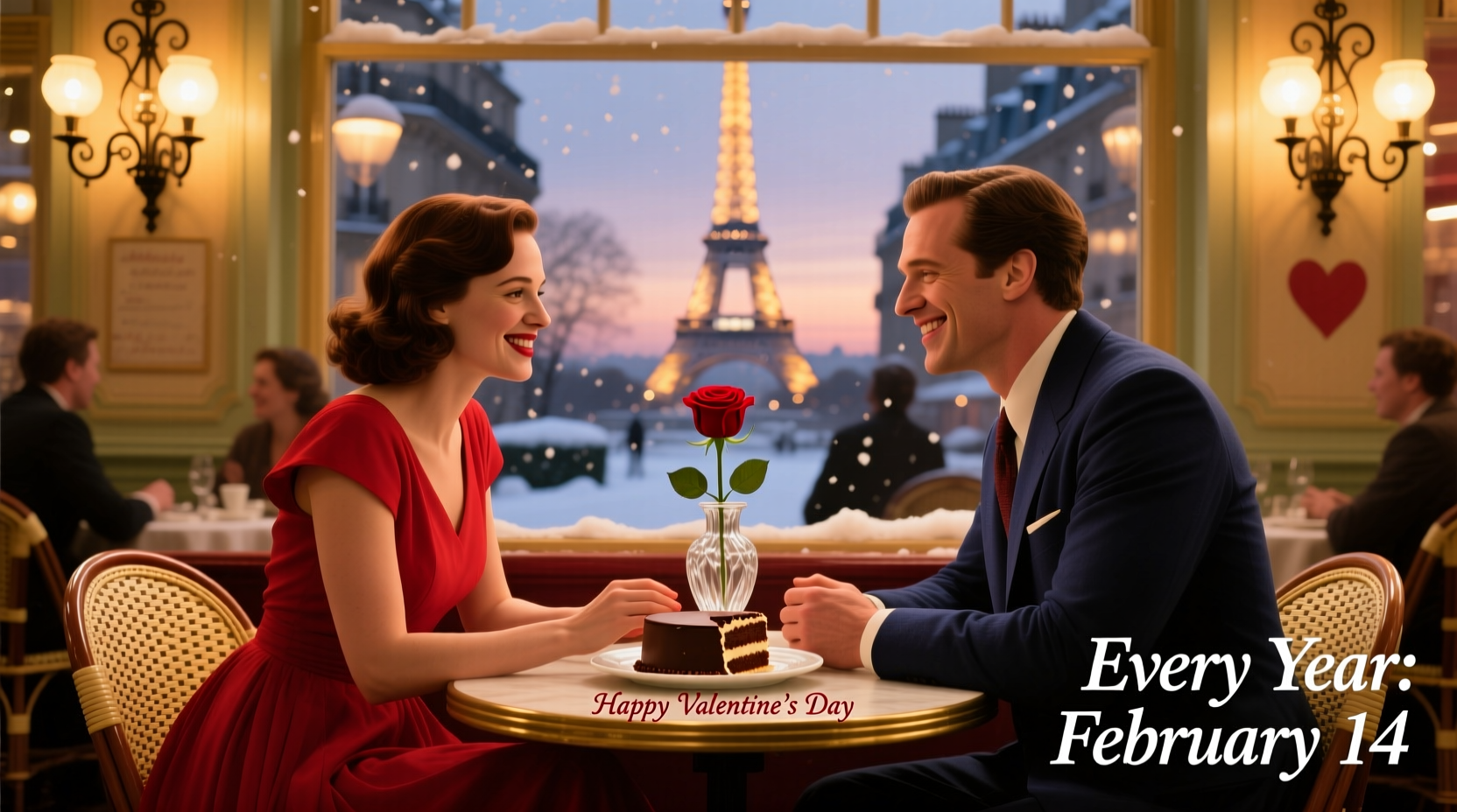 Valentine's Day Date Every Year: February 14