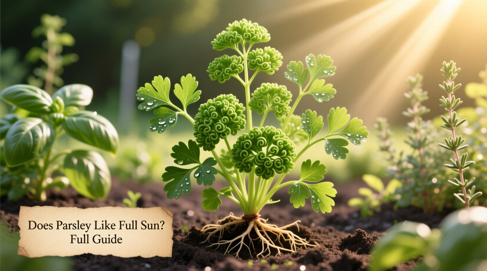 Does Parsley Like Full Sun? Full Guide