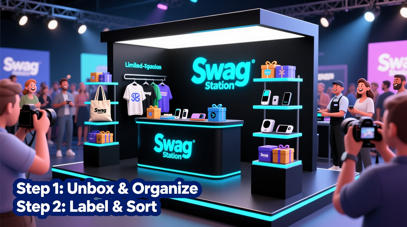 Swag Station Setup Guide: Step-by-Step for Events