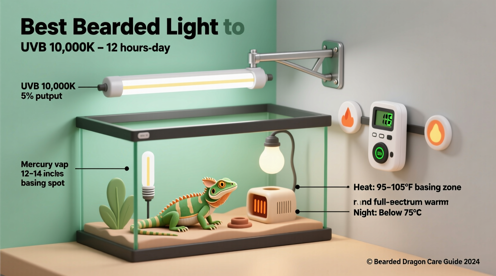 Essential Guide To The Best Bearded Dragon Light Setup For Your Pet
