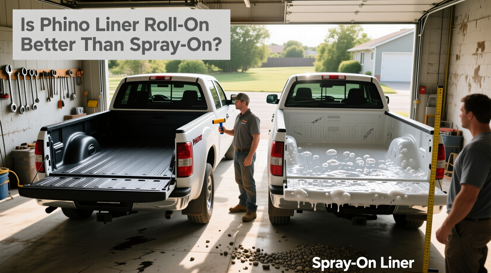 Roll-On vs Spray-On Bed Liner Guide for Pickup Trucks
