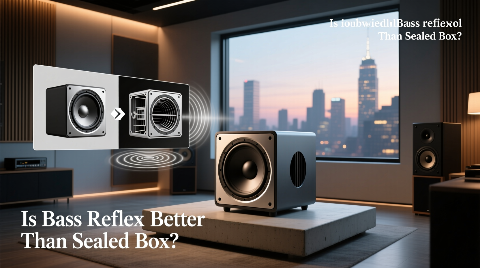 Subwoofer Bass Reflex Guide: How to Choose the Right Type
