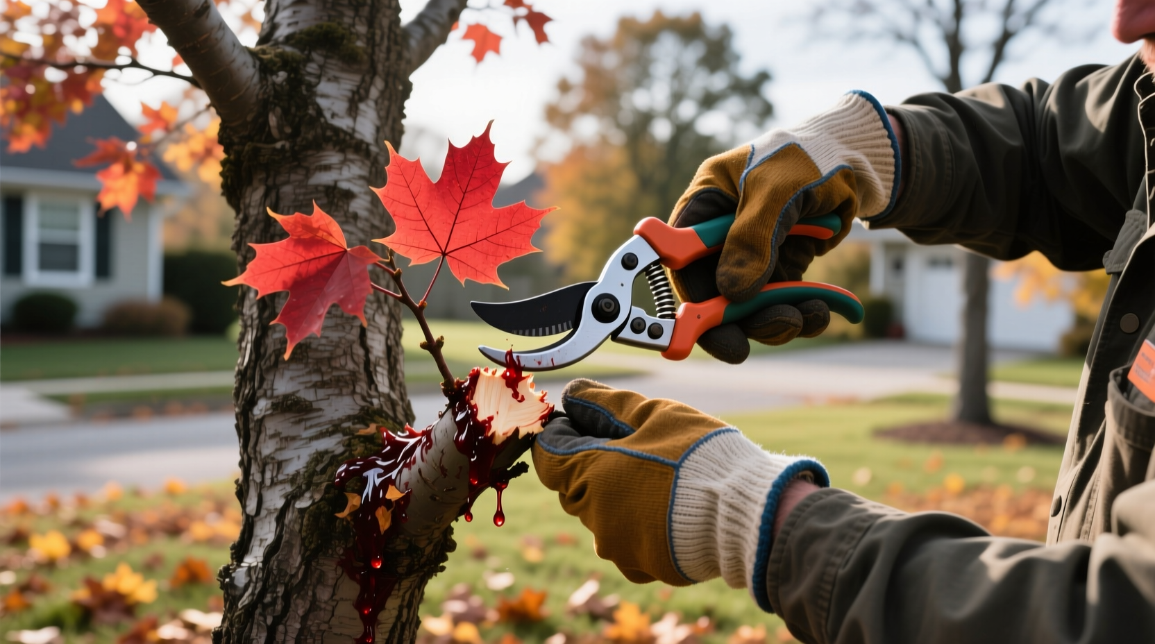 Pruning Maple Trees