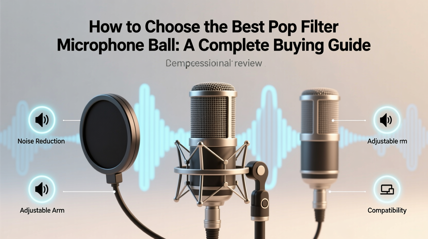 How to Choose the Best Pop Filter Microphone Ball: A Complete Buying Guide