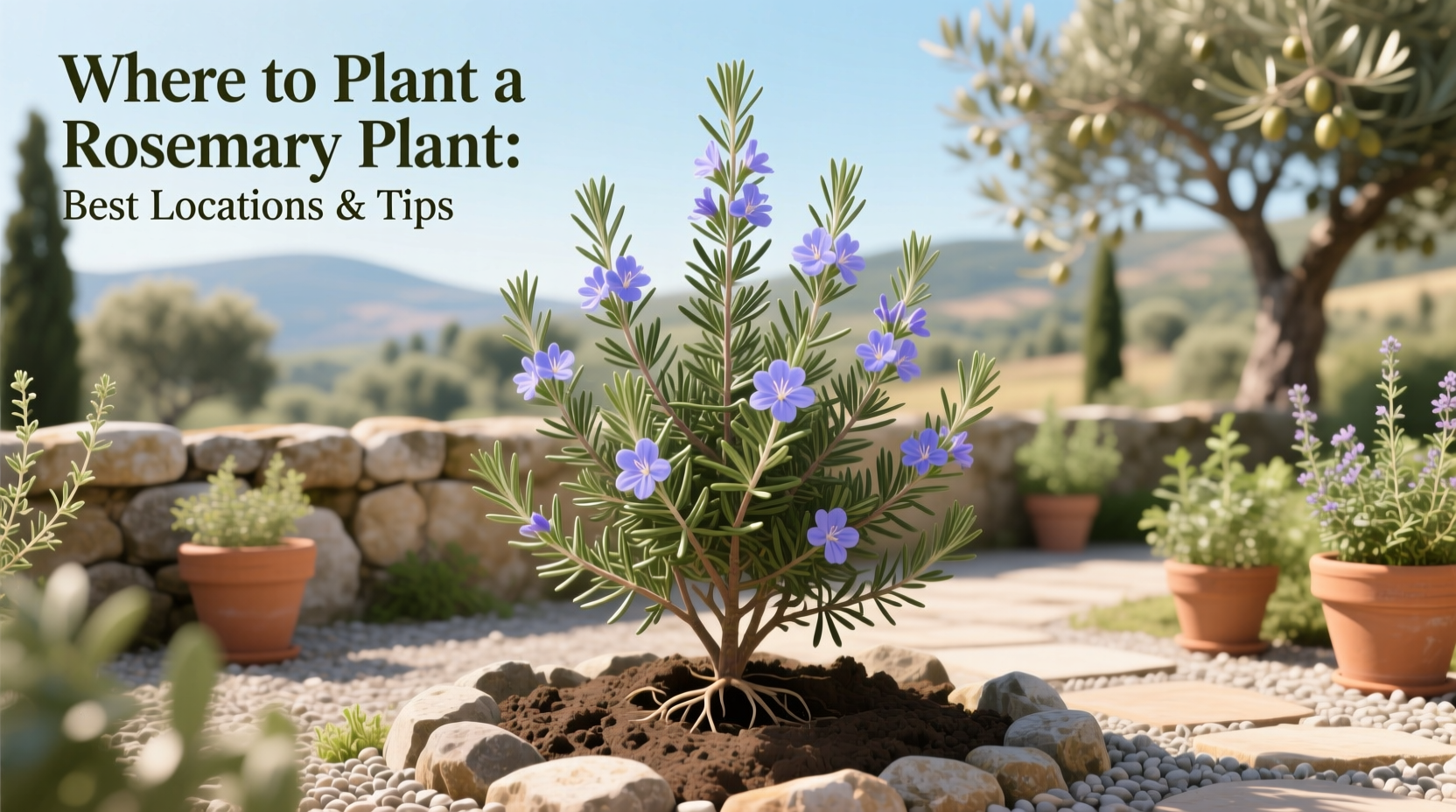 Where to Plant a Rosemary Plant: Best Locations & Tips