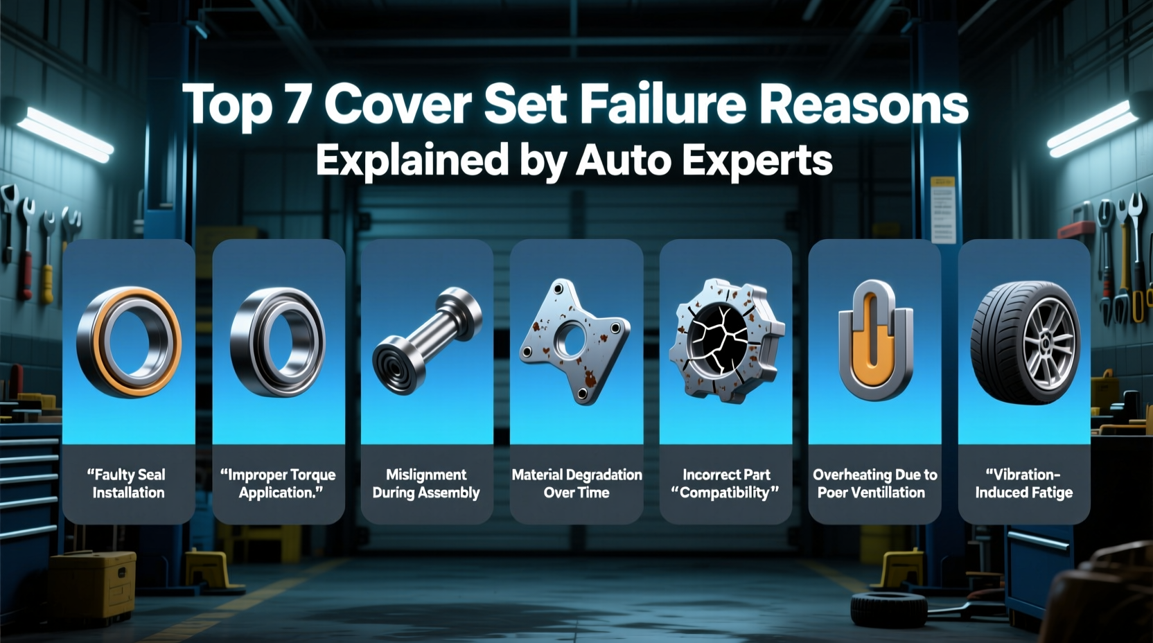 Top 7 Cover Set Failure Reasons Explained by Auto Experts