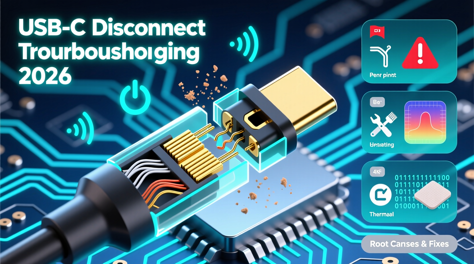 USB-C Disconnect Troubleshooting 2026: Root Causes & Fixes