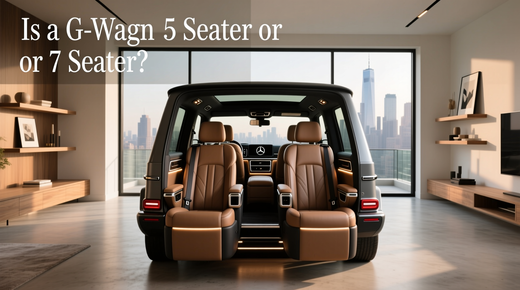 How to choose G-Wagon seat, Is a G-Wagon 5 seater or 7 seater?