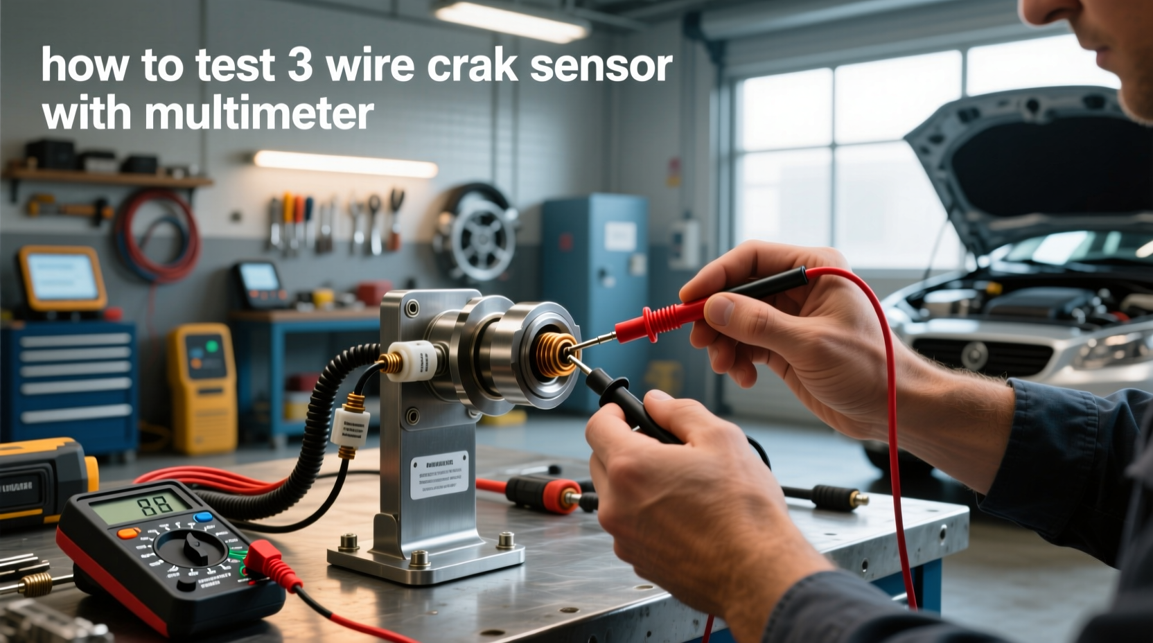 How to Test a Crankshaft Position Sensor with a Multimeter