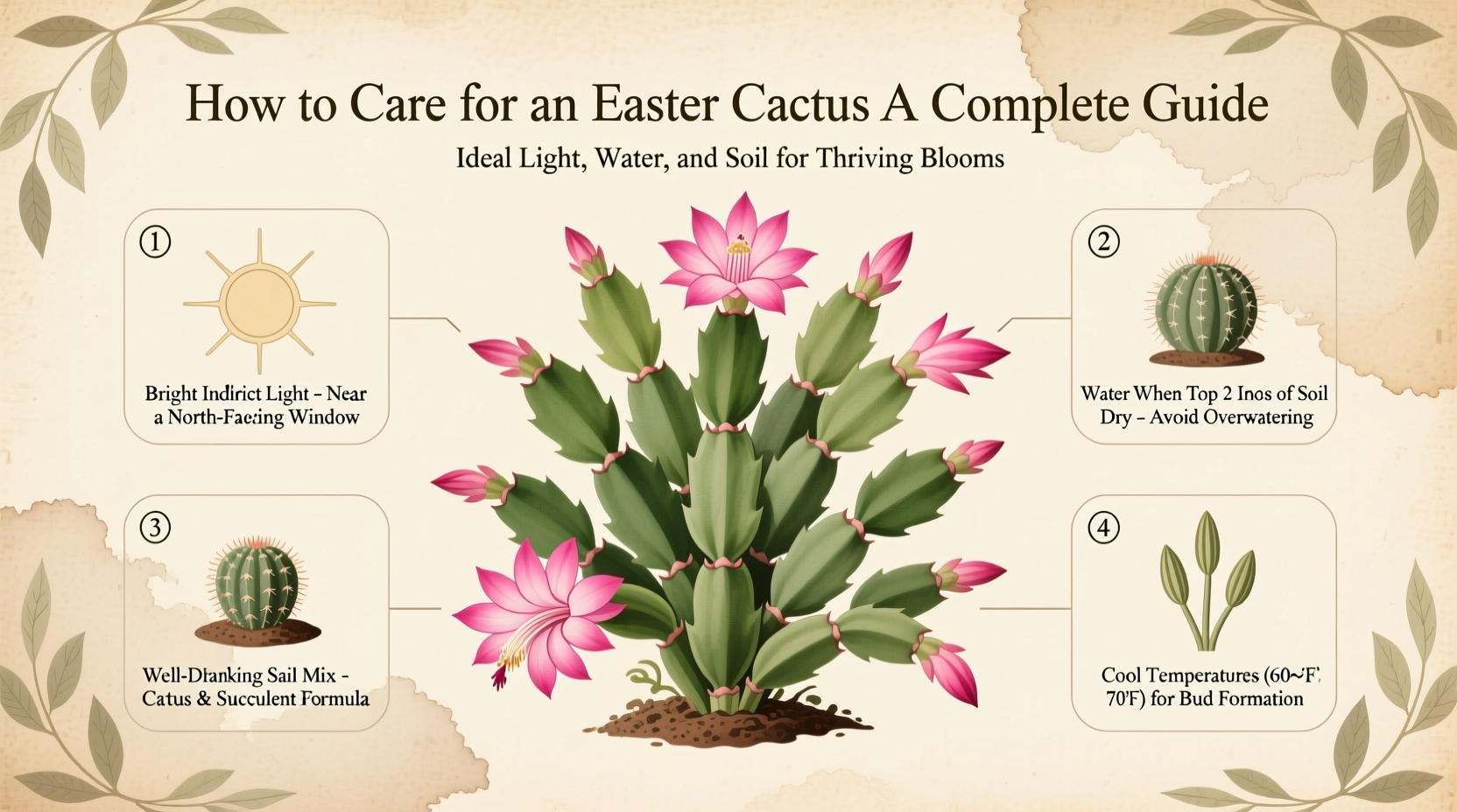 How to Care for an Easter Cactus: A Complete Guide