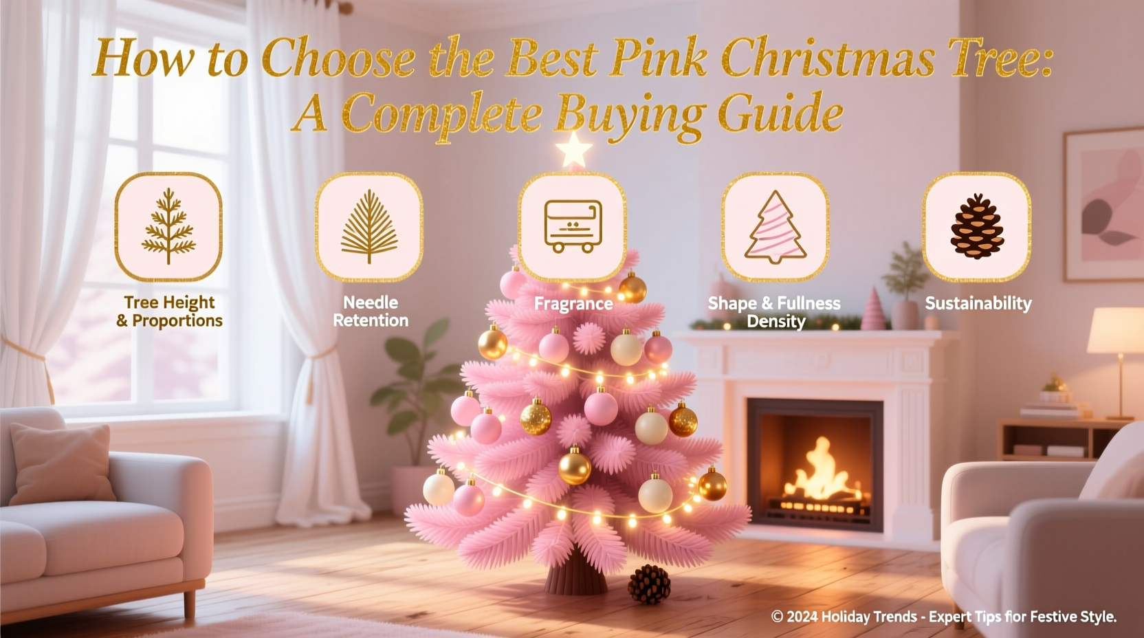 How to Choose the Best Pink Christmas Trees for Your Holiday Decor