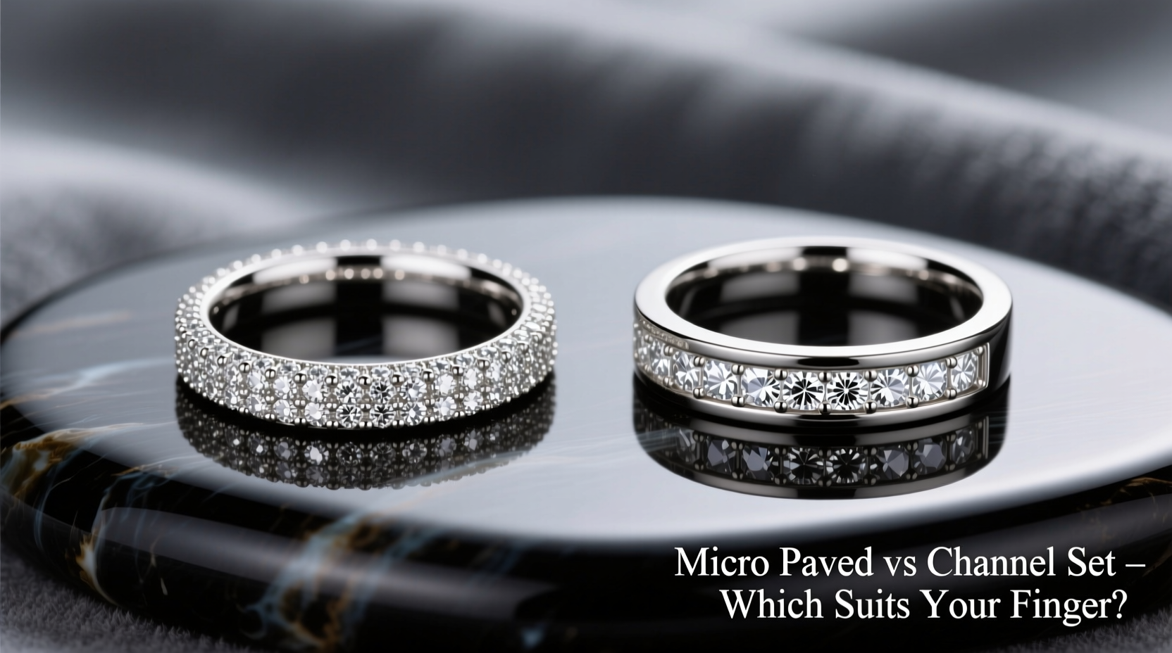 Micro Paved Vs Channel Set Rings Which One Looks Better On Your Finger