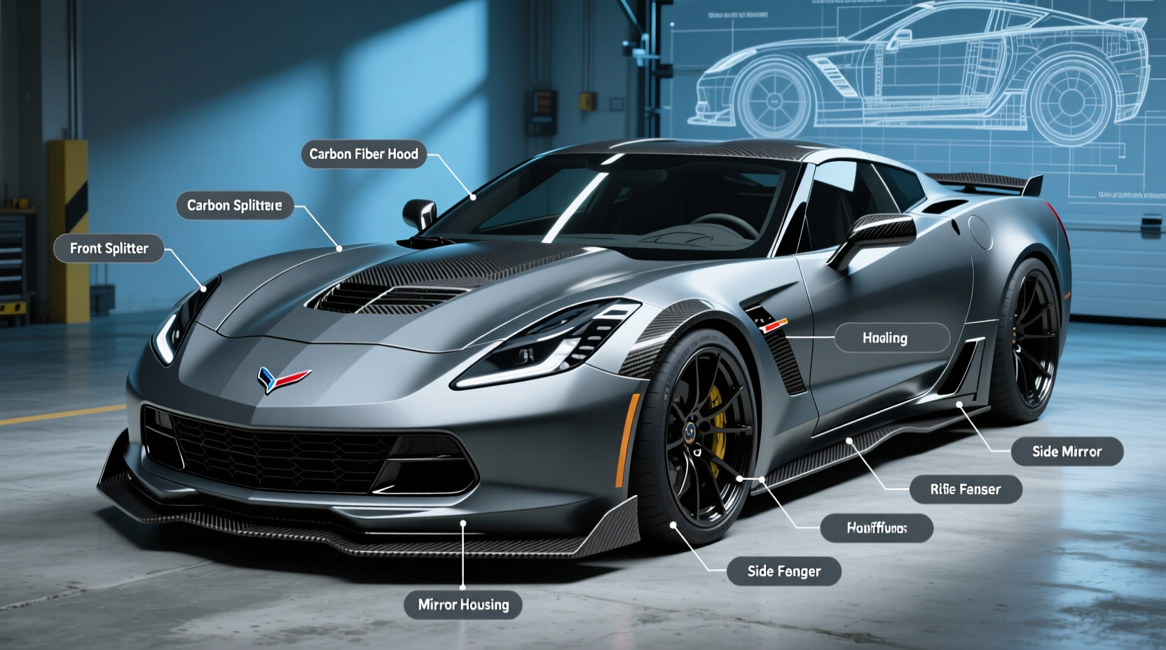 C6 Corvette Carbon Fiber DOT-Compliant Parts Explained