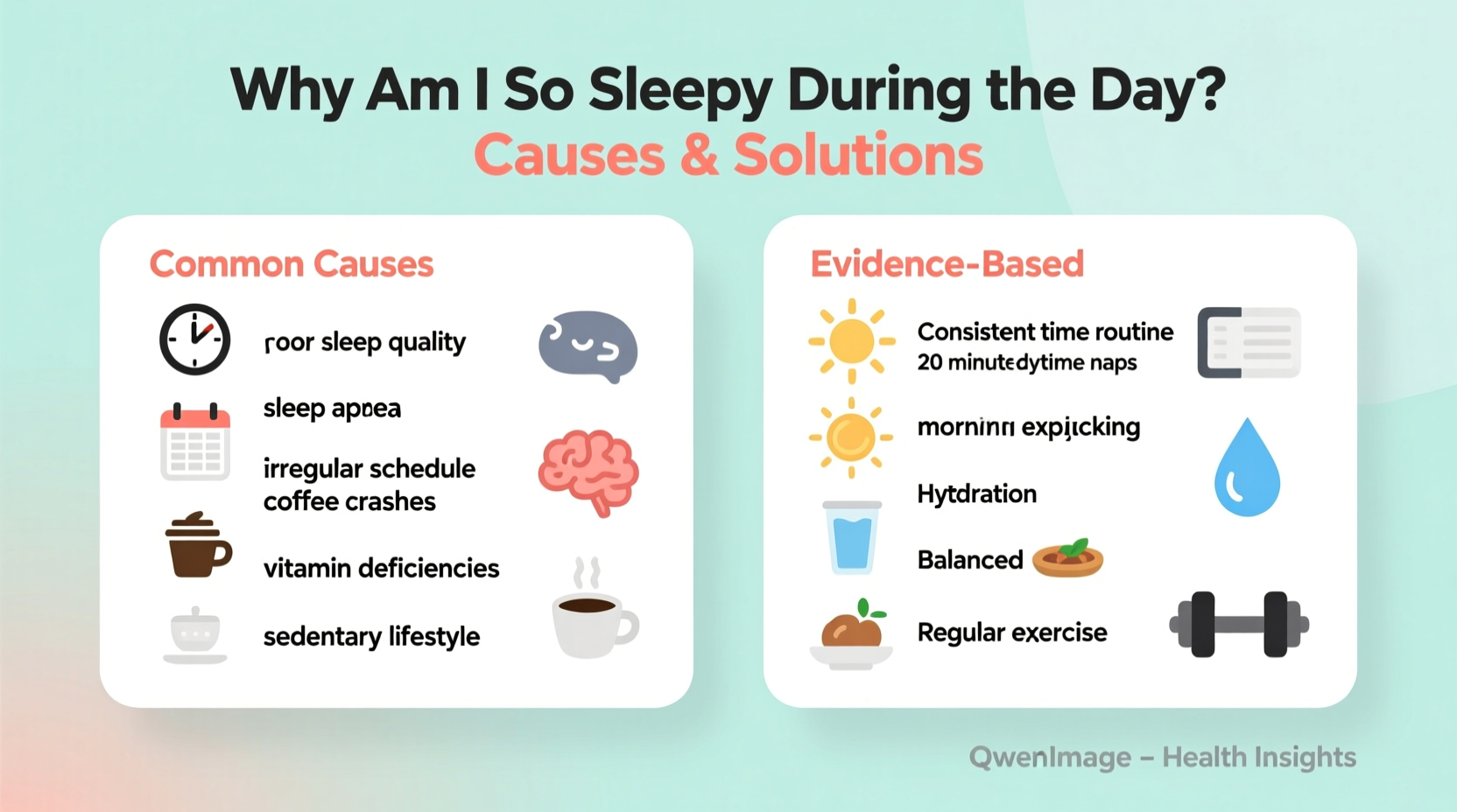 Why Am I So Sleepy During The Day Causes Solutions