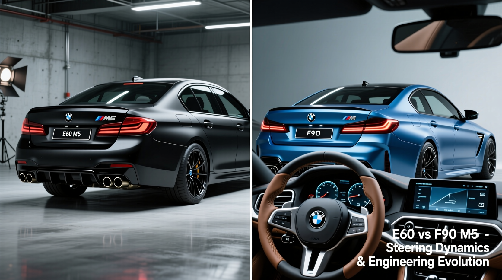 E60 vs F90 M5 Steering: Direct Comparison & Key Differences